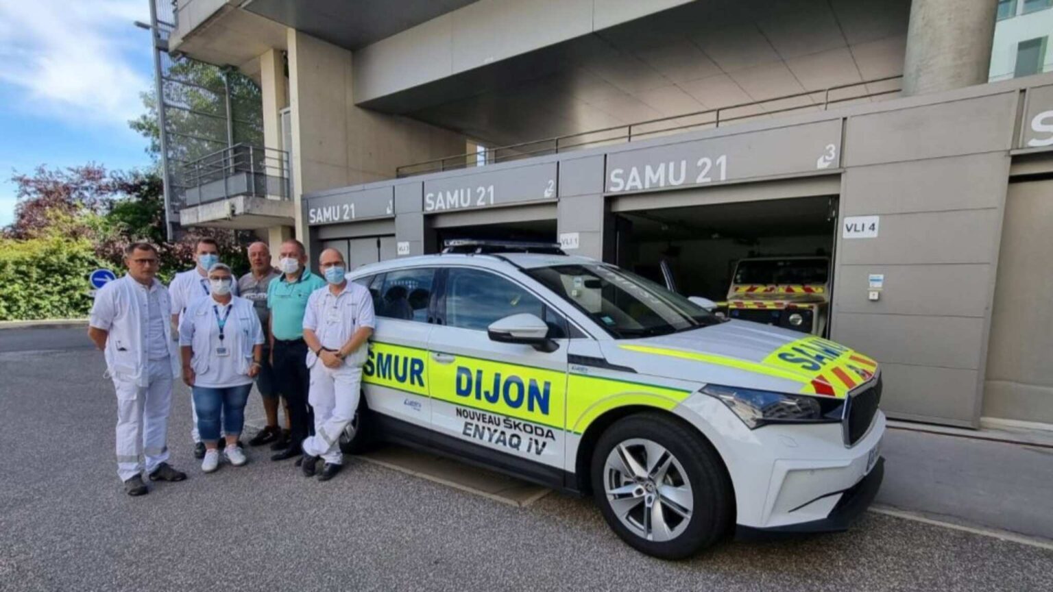 SMUR électrique : Lanéry innove avec un véhicule 0 émission