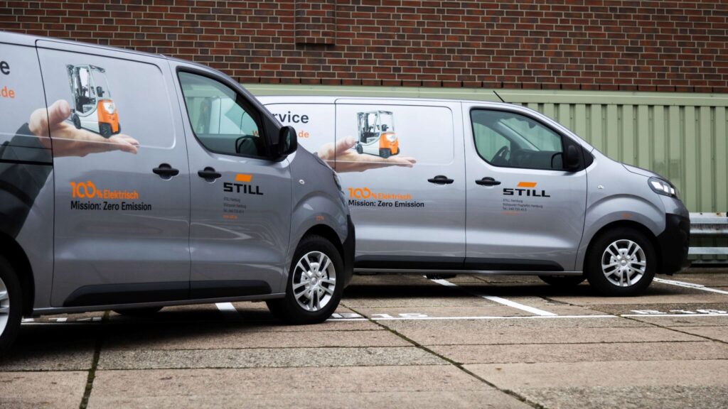 STILL expérimente les fourgonnettes électriques - MyUtilitaire