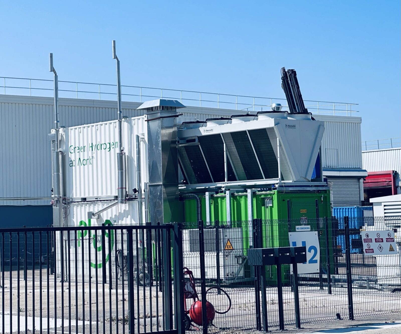 Reportage exclusif : 1er électrolyseur Hyvia à Flins